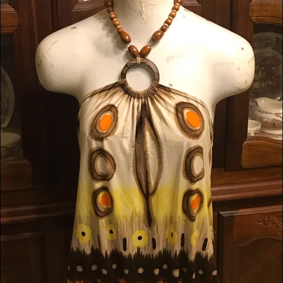 Poema | Dresses | Poems Dress With Open Halter Back | Poshmark